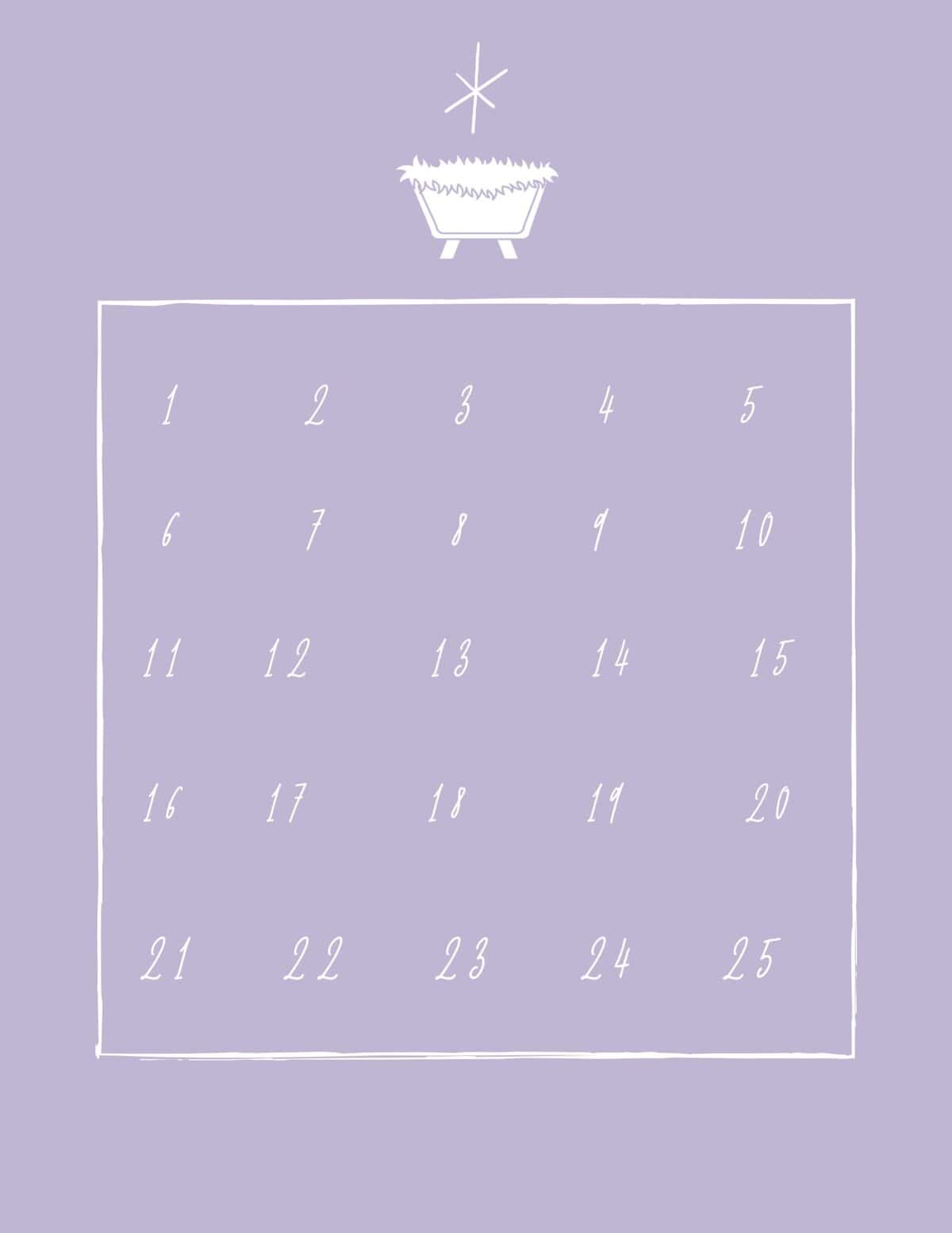 Free Printable St Andrew Christmas Novena - Kindling Wild