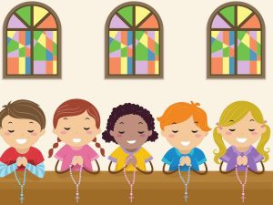 How to Pray the Rosary for Kids Free Printable - Kindling Wild