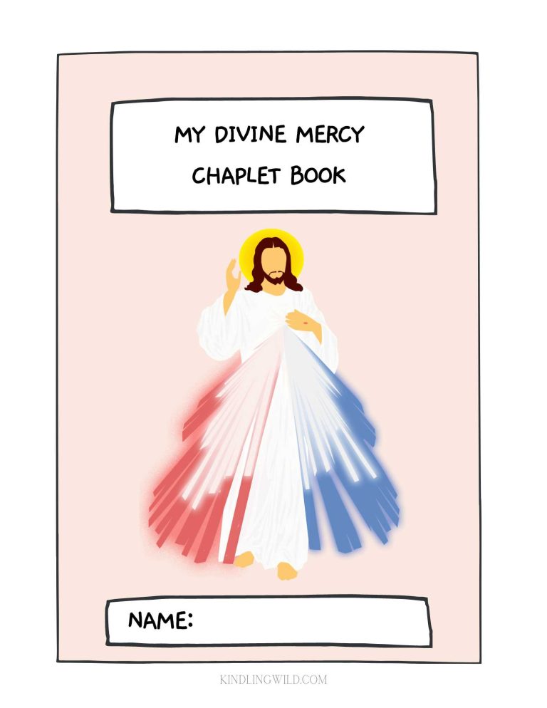 How to Pray the Divine Mercy Chaplet with Kids (Free Printable ...