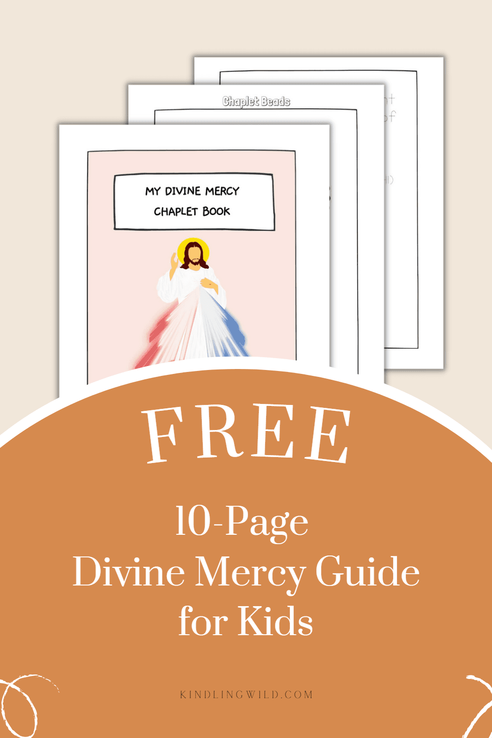How to Pray the Divine Mercy Chaplet with Kids (Free Printable ...