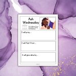 Free Ash Wednesday Printables for Catholic Kids (+ Lenten Activities ...