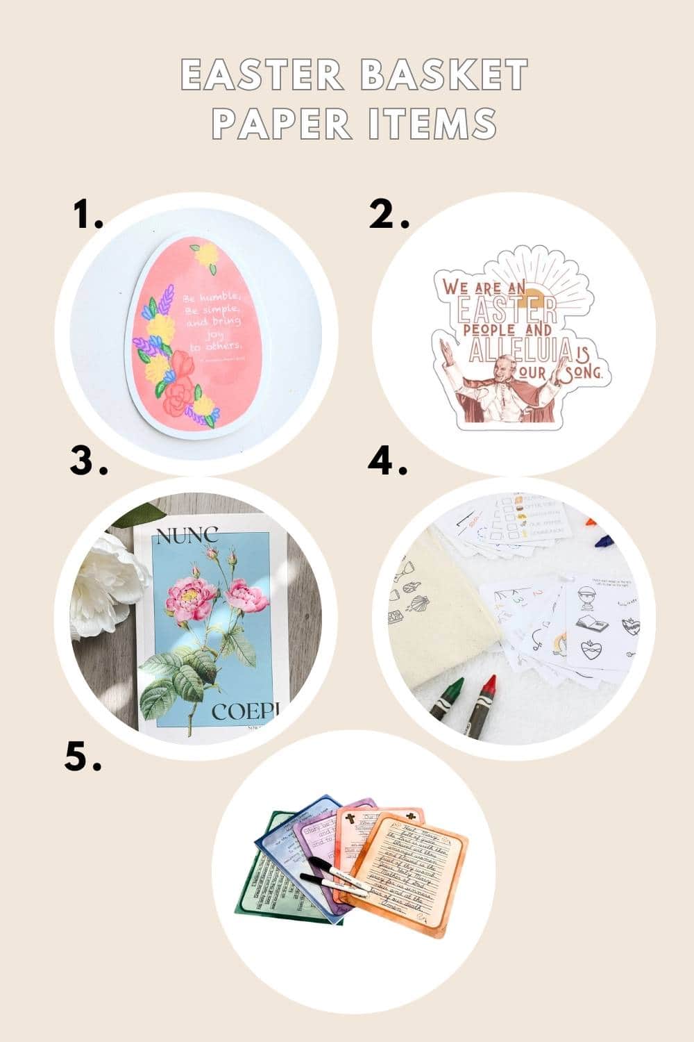 Epic Easter Basket Ideas for Catholic Kids - Kindling Wild