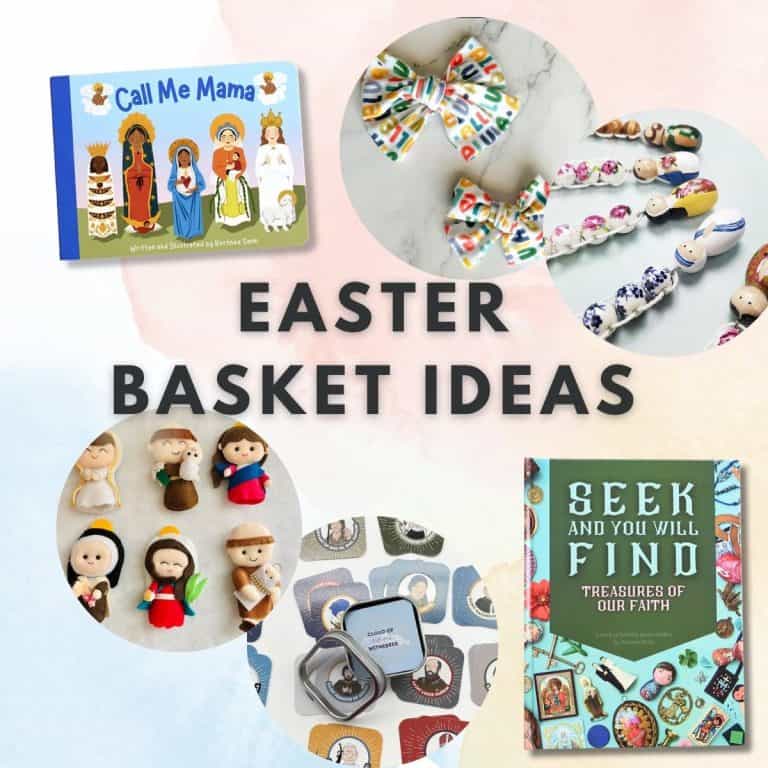 Epic Easter Basket Ideas for Catholic Kids - Kindling Wild