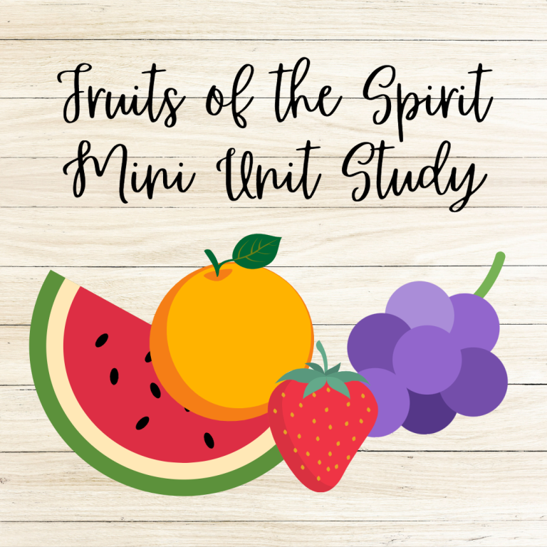 Free Printable Fruits of the Spirit Colouring Page - Kindling Wild