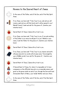 How to Pray the Novena to the Sacred Heart of Jesus for Kids - Kindling ...