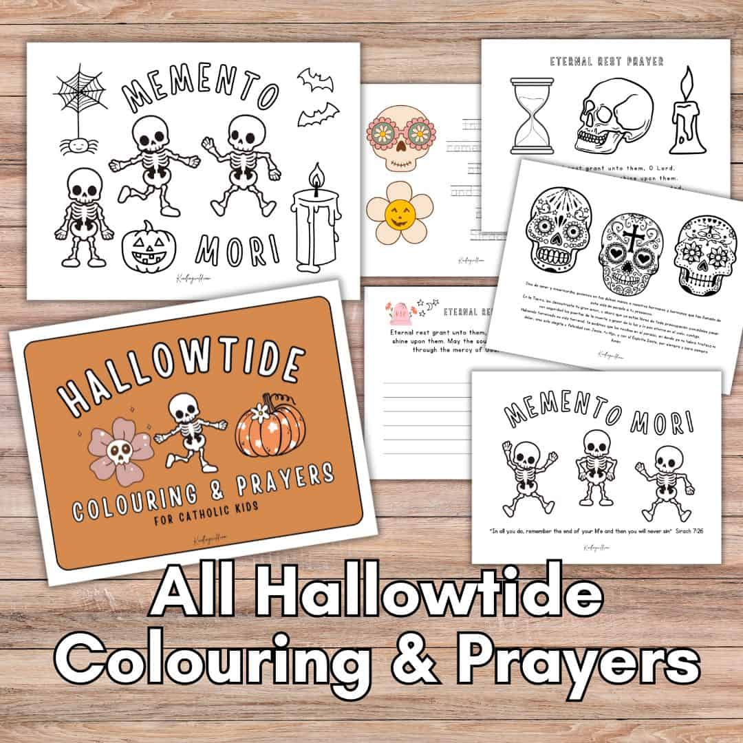 How to Celebrate All Hallowtide with Catholic Kids (with free all ...