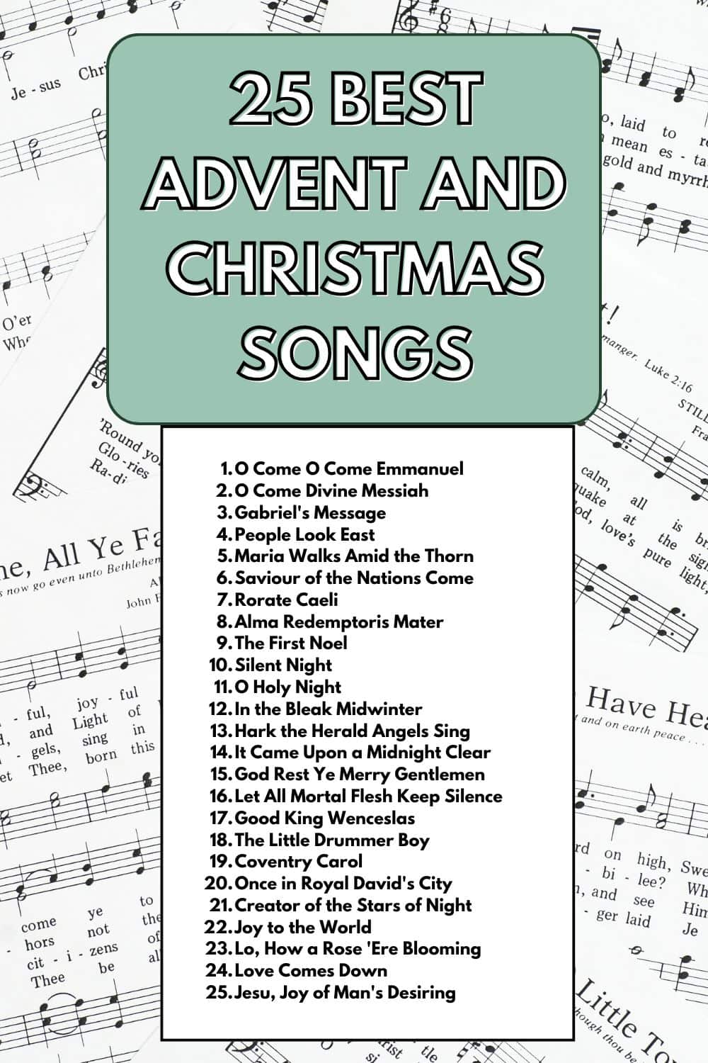 25 Best Beautiful Advent and Christmas Hymns and Songs - Kindling Wild