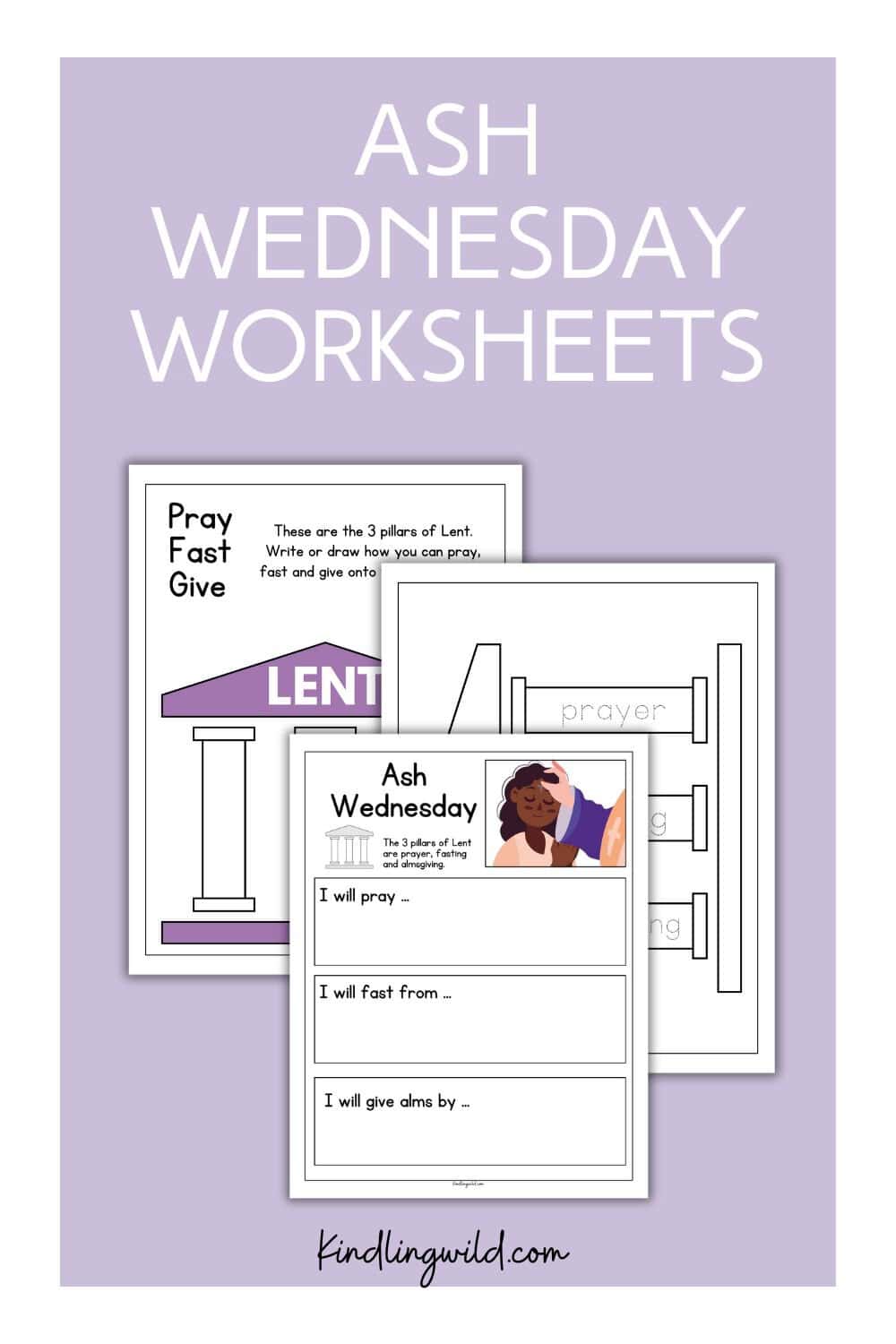 Kid-Friendly Lent Ideas Free printable Challenge Jar - Kindling Wild