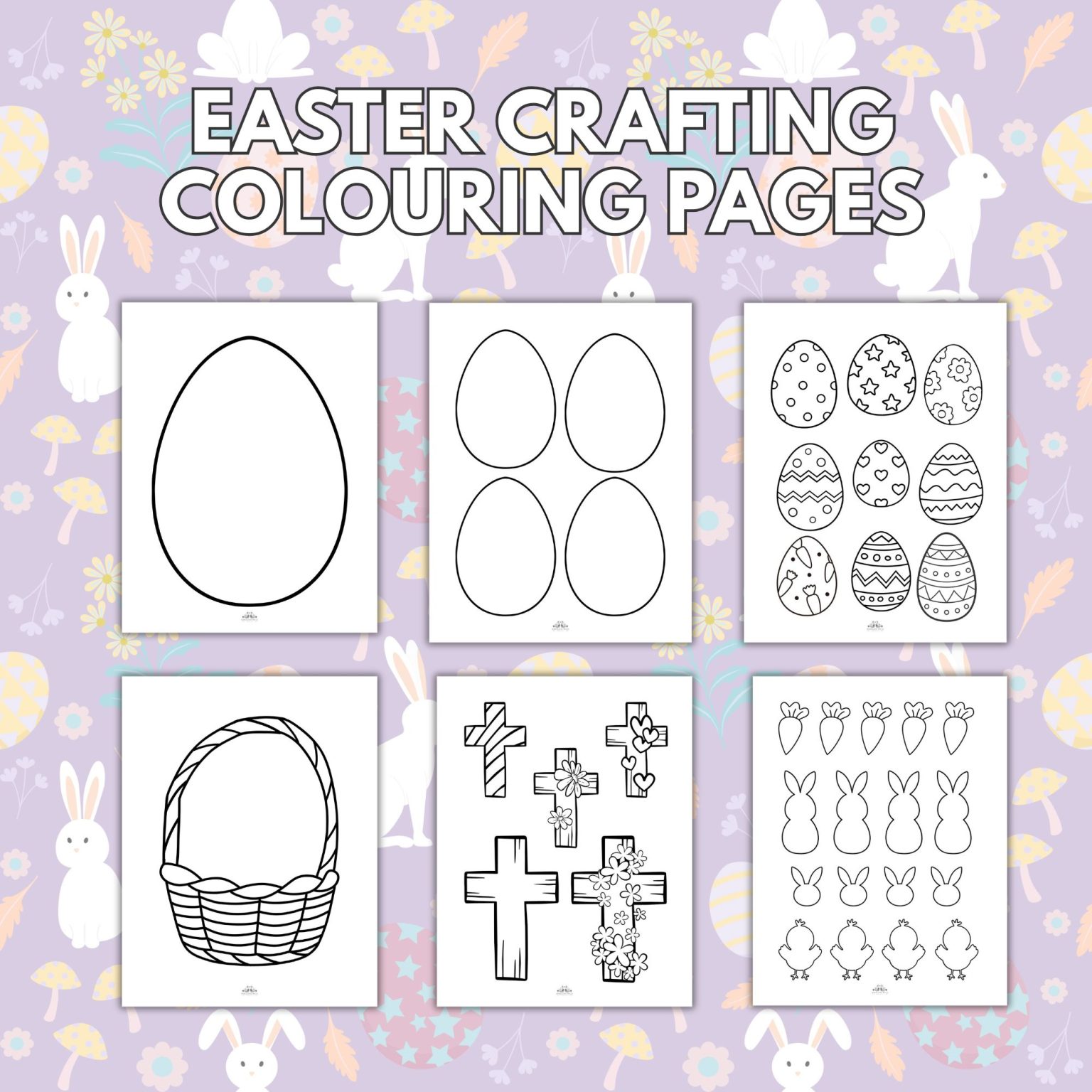 Free Printable Happy Easter Signs - Kindling Wild