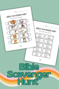 Free Printable Bible Scavenger Hunt for Kids - Kindling Wild