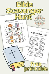 Free Printable Bible Scavenger Hunt for Kids - Kindling Wild