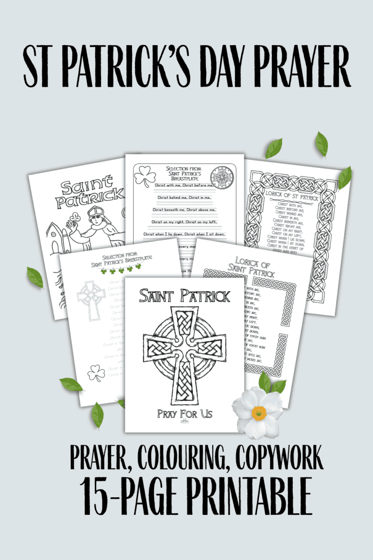St Patrick’s Breastplate Prayer Free Printable - Kindling Wild